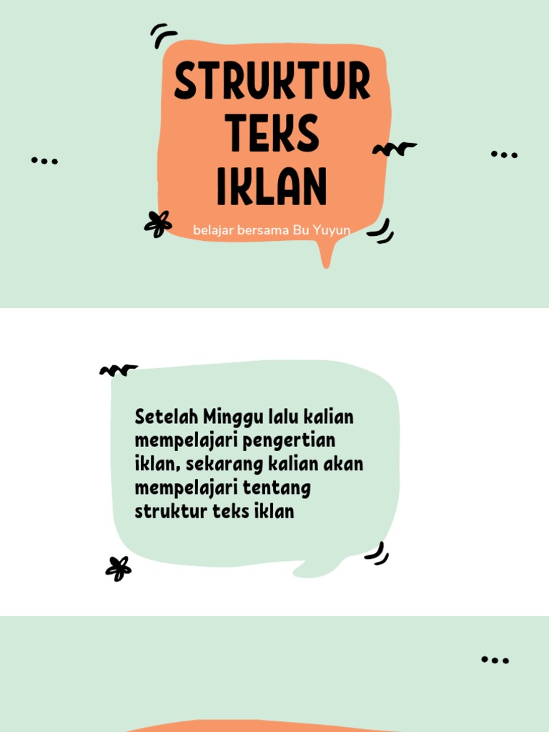 Struktur Teks Iklan | PDF