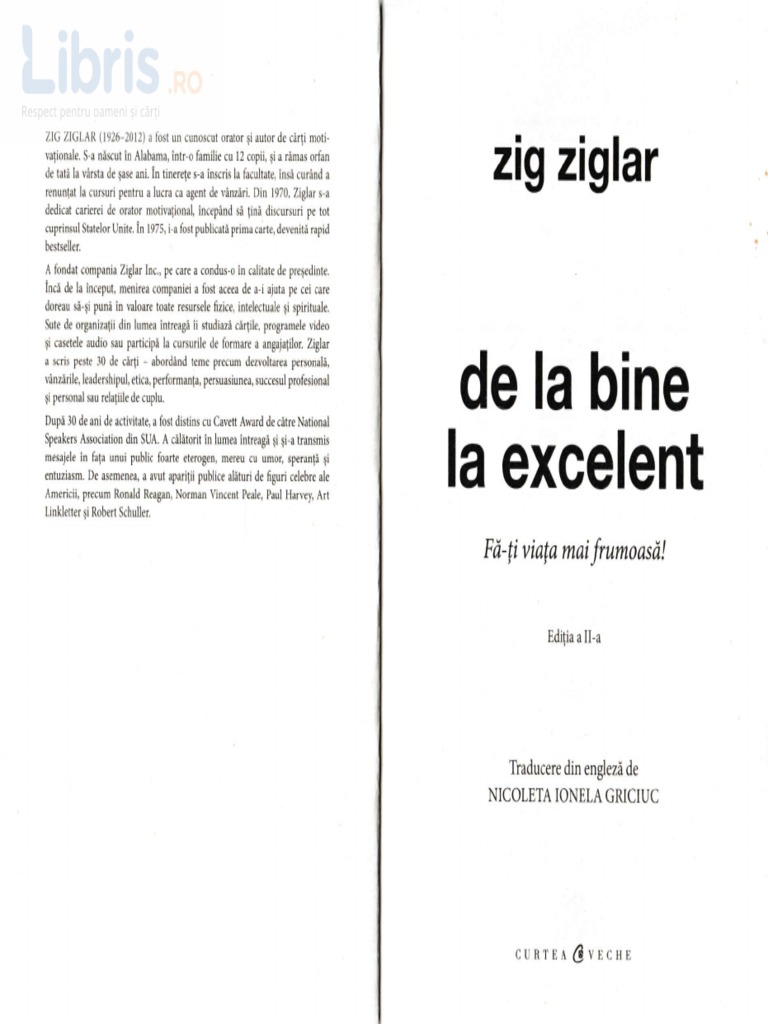 De La Bine La Excelent - Zig Ziglar | PDF
