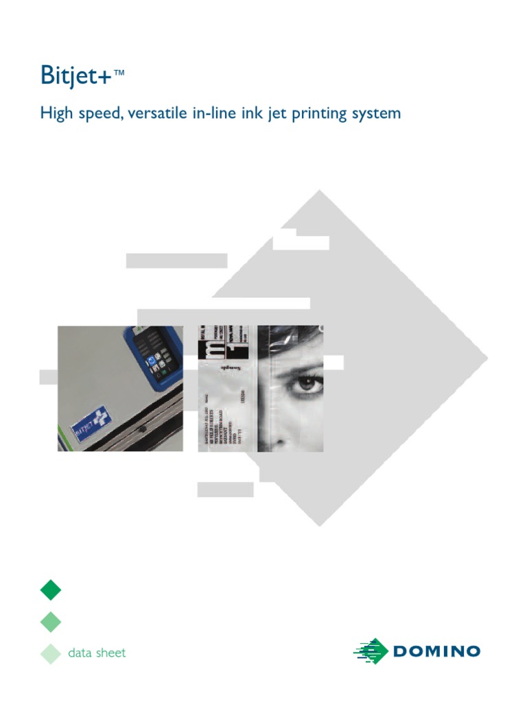 Bitjet+: High Speed, Versatile In-Line Ink Jet Printing System | PDF ...