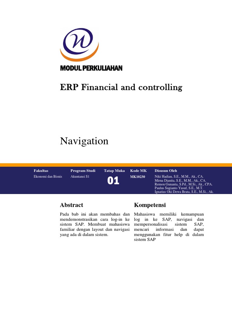 Modul 01 Navigation | PDF