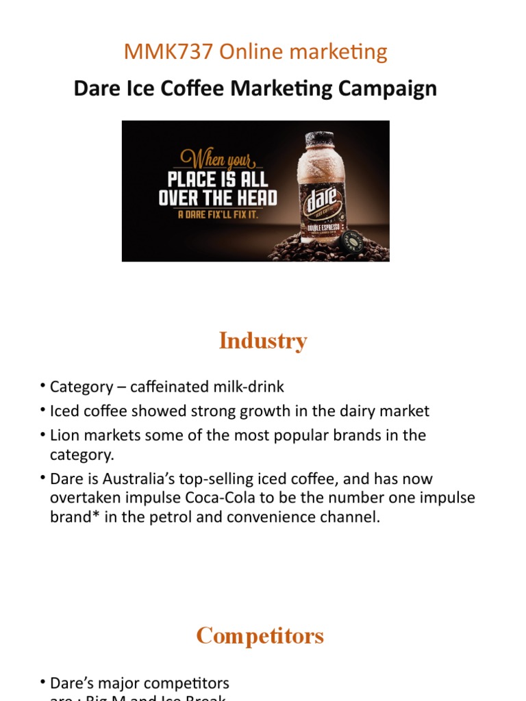 Dare Iced Coffee | PDF | You Tube | Advertising