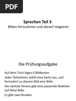 Sprechen Teil 2 Deutsch A1 | PDF