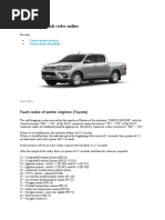 Toyota Diagnostic Trouble Codes Full List Obdii365 | PDF | Throttle ...