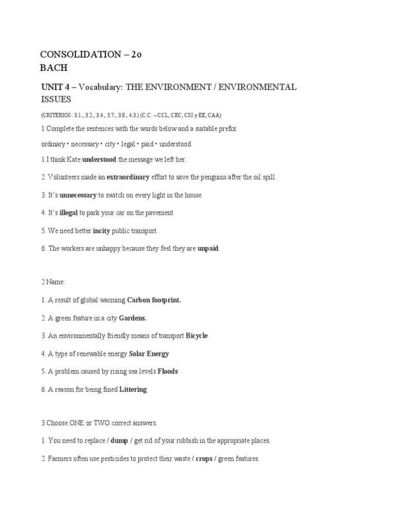 Unit 4 Ingles Reading y Writing 2 Bach | PDF | Urban Agriculture | Orchidaceae