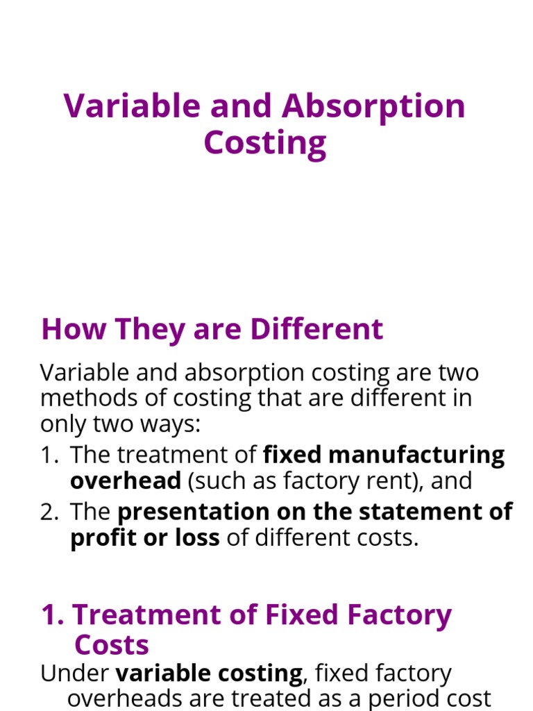 2019 CIA P3 SIV 2B 4 Variable and Absorption Costing | PDF | Cost | Corporations