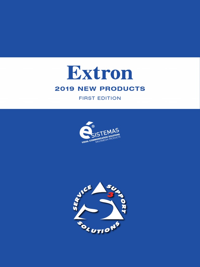 Extron Catalog | PDF | Codec | Hdmi