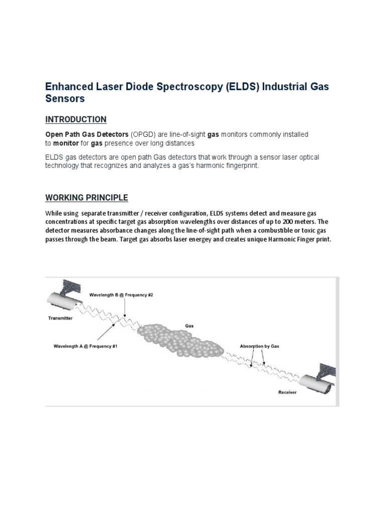 Detect Gases from 200m with ELDS Open Path Sensors | PDF | Optics ...