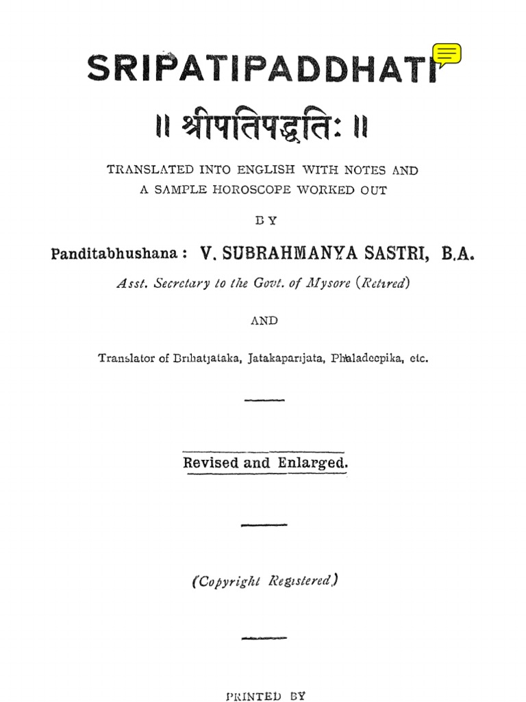 Sripati Paddhati | PDF | Geography | Planets