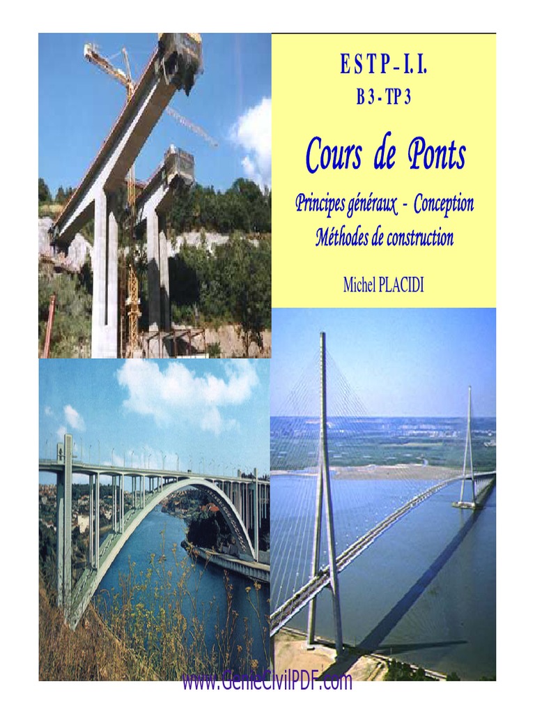 Cours sur les Types de Ponts et Conception | PDF | Pont | Ingénierie civile
