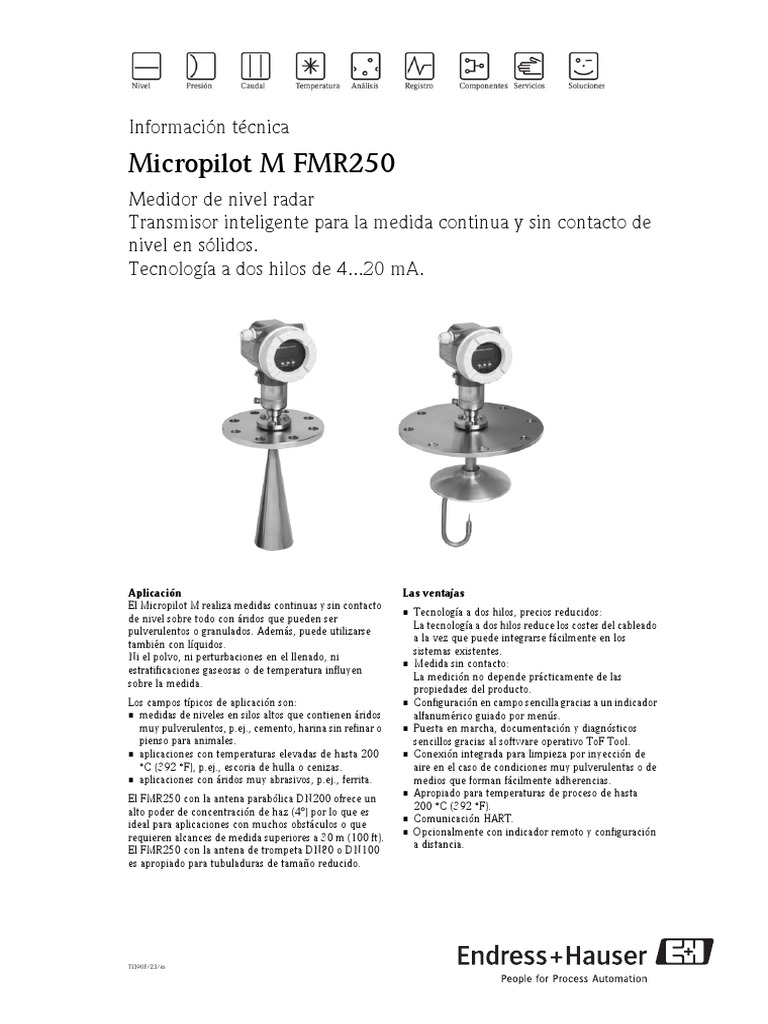 Ti390fes FMR250 | PDF | Antena (Radio) | Cemento