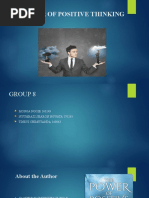 The Power of Positive Thinking | PDF | Prayer | Thought