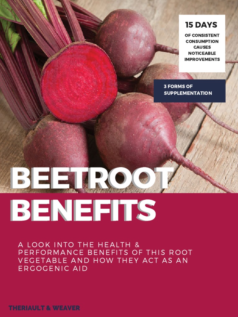Beetroot Juice | Download Free PDF | Nitrate | Beetroot