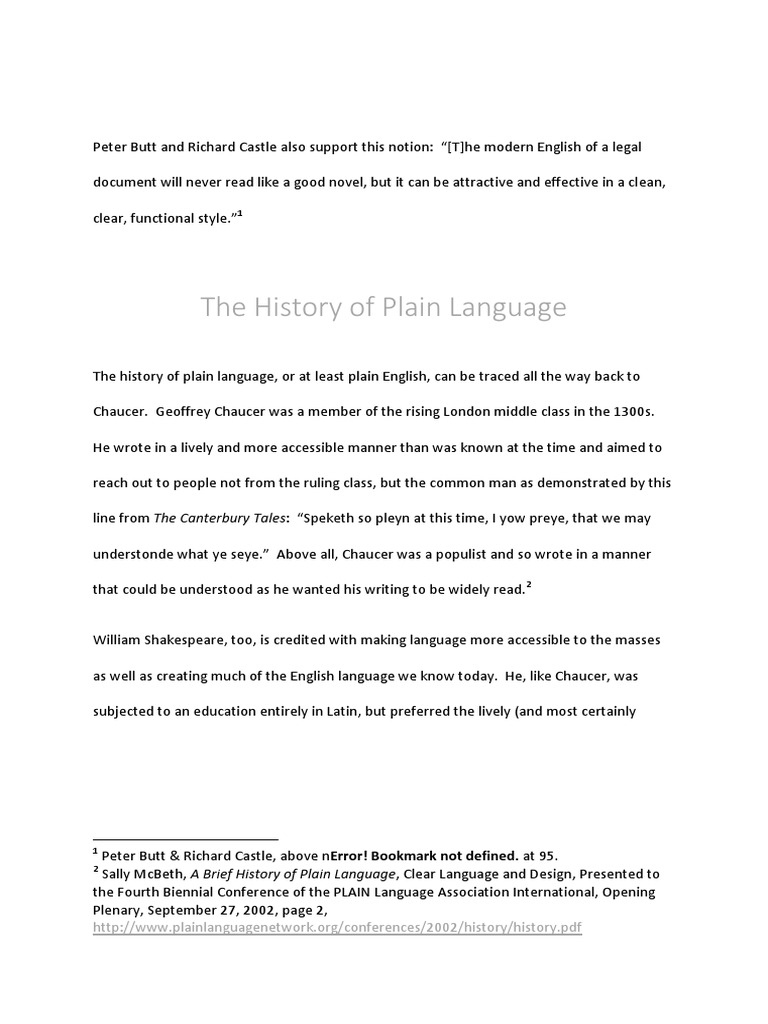 Plain English Part 2 | PDF | Plain Language | Writers