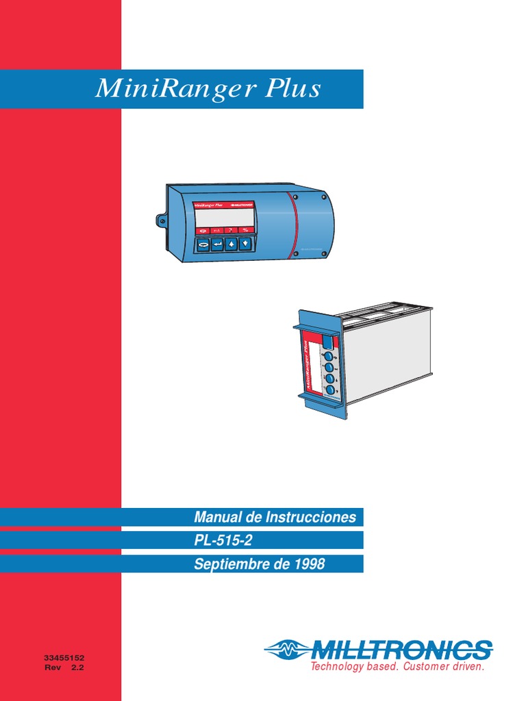 Miniranger Plus | PDF | Ultrasonido | Sensor