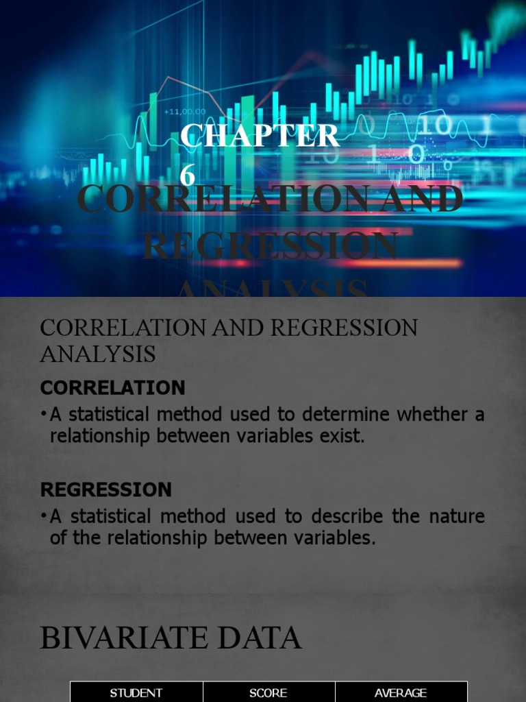 Correlation and Regression Analysis Guide | PDF | Correlation And ...