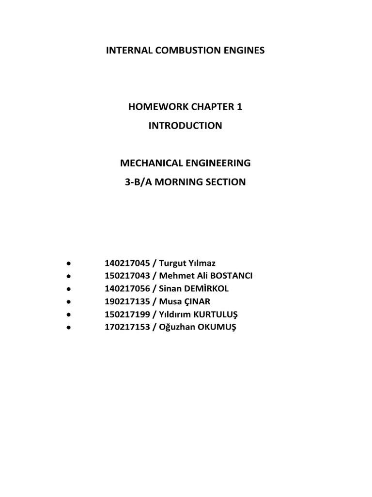 Internal Combustion Engines | PDF | Internal Combustion Engine | Engines