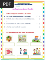 Actividades sobre Tipos de Familia | PDF | Ciencia y matemáticas