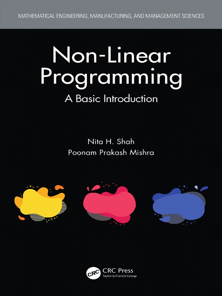 Non Linear Programming A Basic Introduction Pdf Maxima And Minima Mathematical Optimization