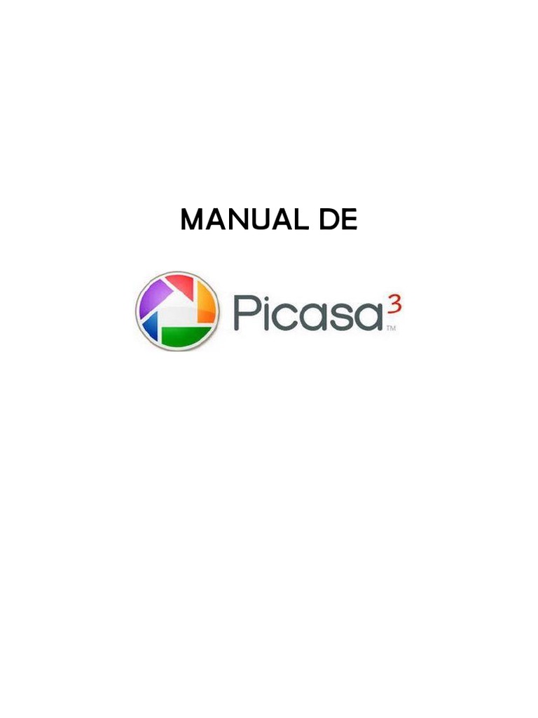 Manual de Picasa 3 | PDF | Archivo de computadora | Software