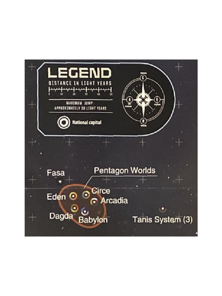 Battletech - Pentagon Worlds Map | PDF