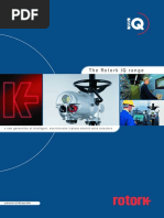 Rotork Iq Range | PDF | Valve | Actuator