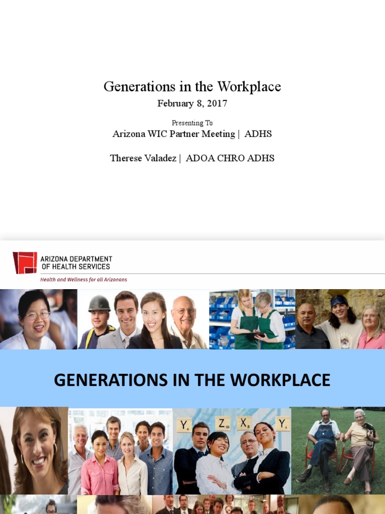 Generations Workplace | PDF | Millennials | Human Nature
