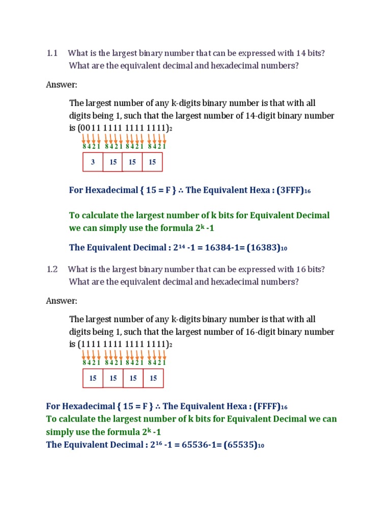 Logic Sheet 1 Answers | PDF | Binary Coded Decimal | Numbers