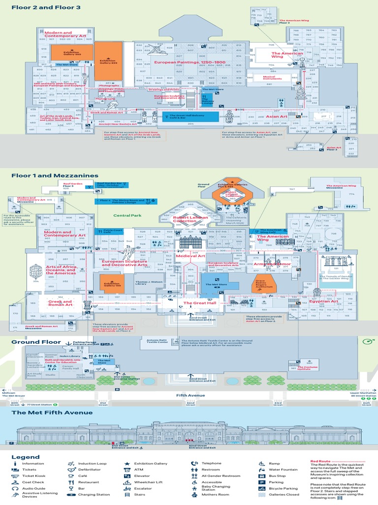 The-Met Fifth-Avenue-Map 150 121919 v12 | PDF
