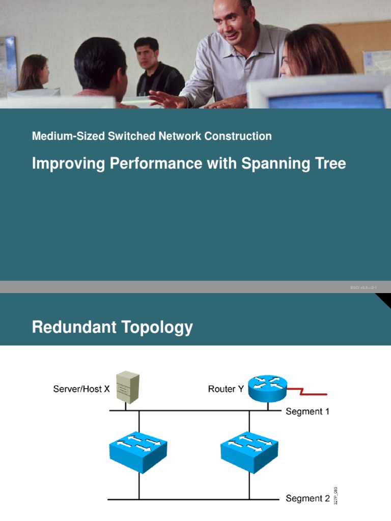 Improving Performance With Spanning Tree: Medium-Sized Switched Network Construction | PDF ...