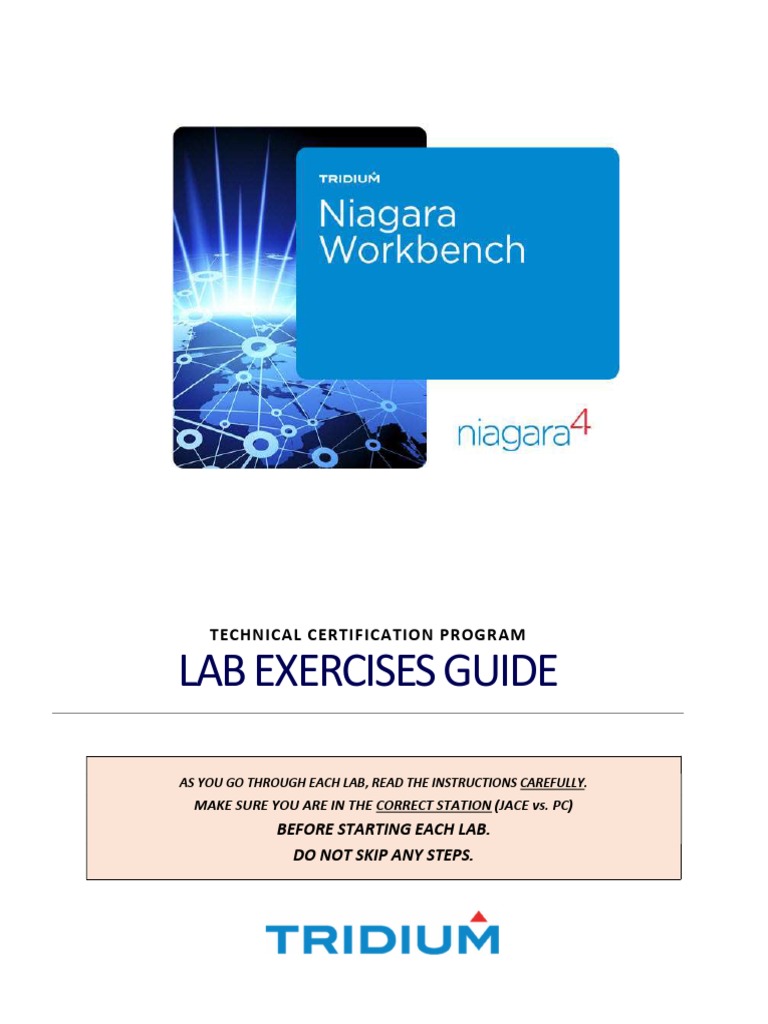 NIAGARA N4, EN - N4.4 - LabExercisesBook 10 | PDF | Transport Layer ...