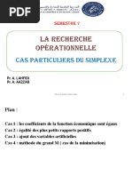 Cours 4 - Méthode de Simplexe | PDF | Optimisation linéaire ...