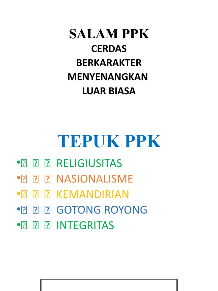 Salam PPK | PDF