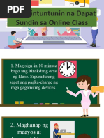 Mga Tuntunin Sa Klase | PDF