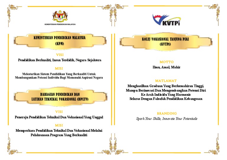 Visi dan Misi BPLTV KPM | PDF