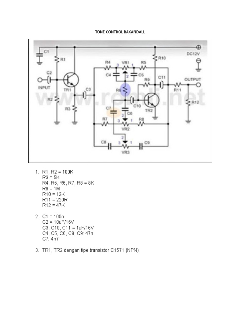 Tone Control Baxandall | PDF