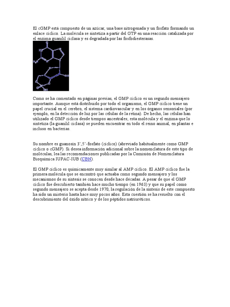 El GMP Ciclico | PDF