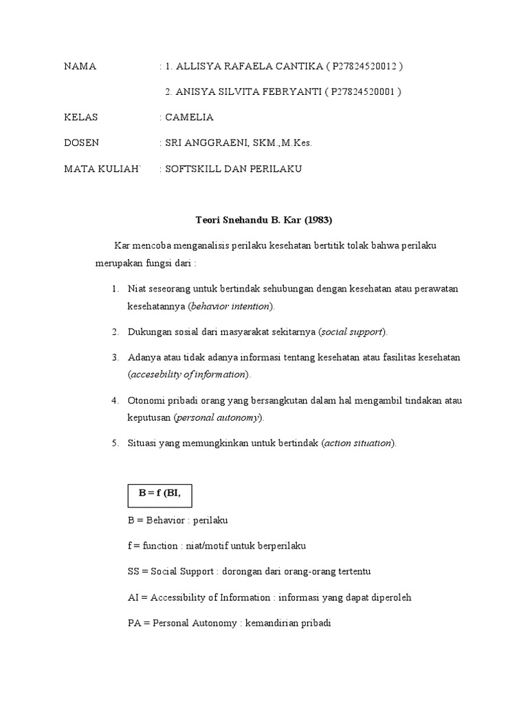 Teori Snehandu B Kar | PDF