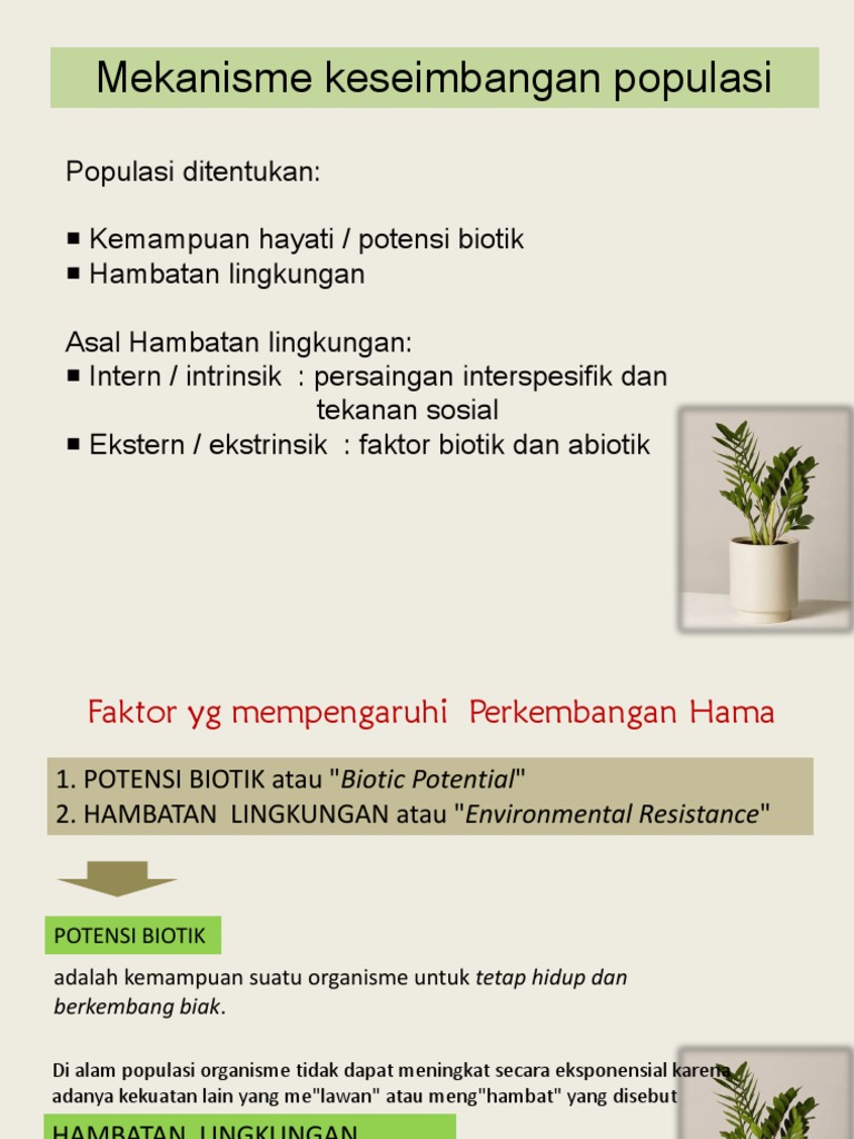 Pengaturan Populasi (FTK FBK) | PDF