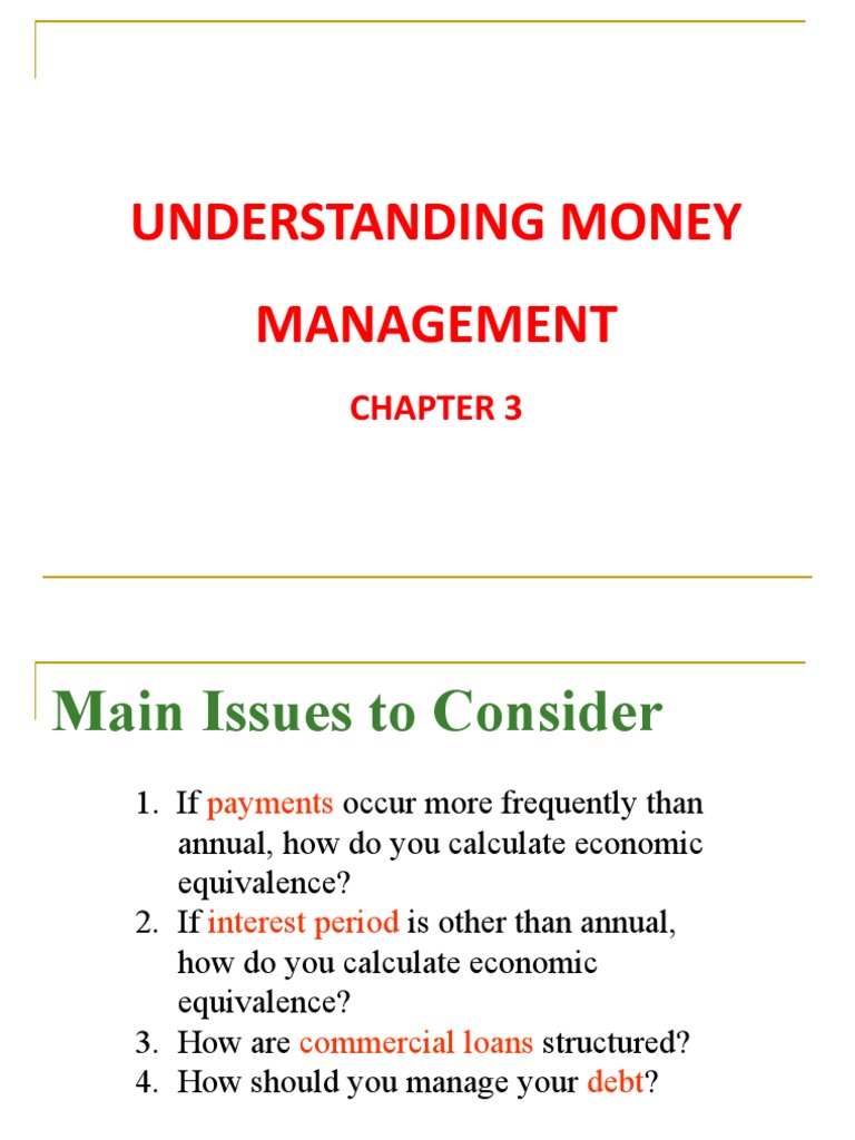 Understanding Money Management | PDF | Annual Percentage Rate | Interest