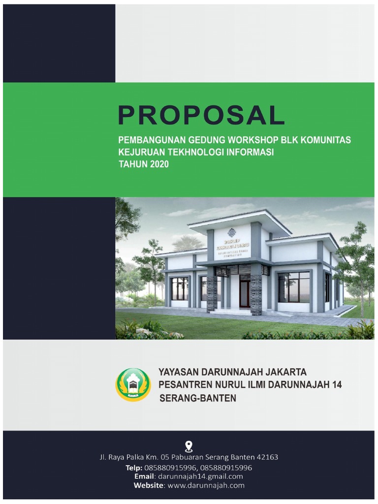 Proposal BLK Komunitas 2020 Kejuruan Teknologi Informasi | PDF