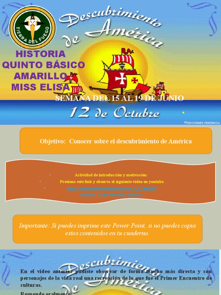 Ppt-Historia-Descubrimiento de America | PDF