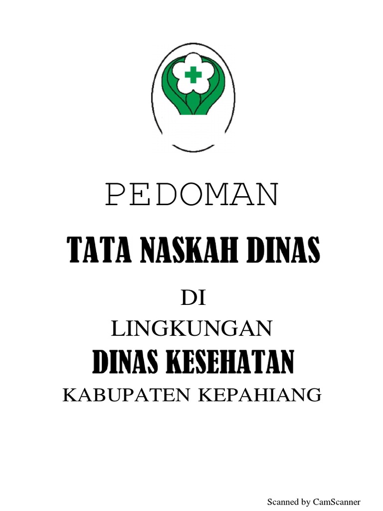 TATA NASKAH DINAS DINKES (1) - Dikonversi | PDF