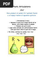 Cuadernillo - Fonema R | PDF | Fonética | Fonología