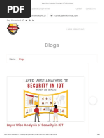 Security in IoT - Syllabus (FINAL) | PDF | Cryptography | Internet Of Things