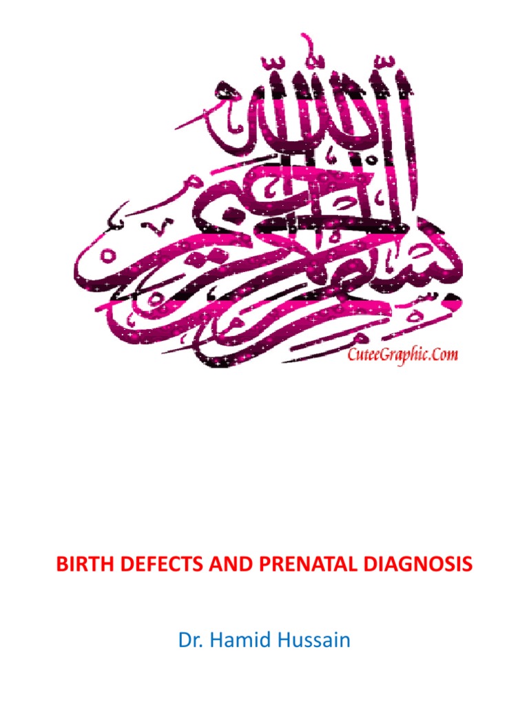 Birth Defects and Prenatal Diagnosis | PDF | Fetus | Prenatal Development