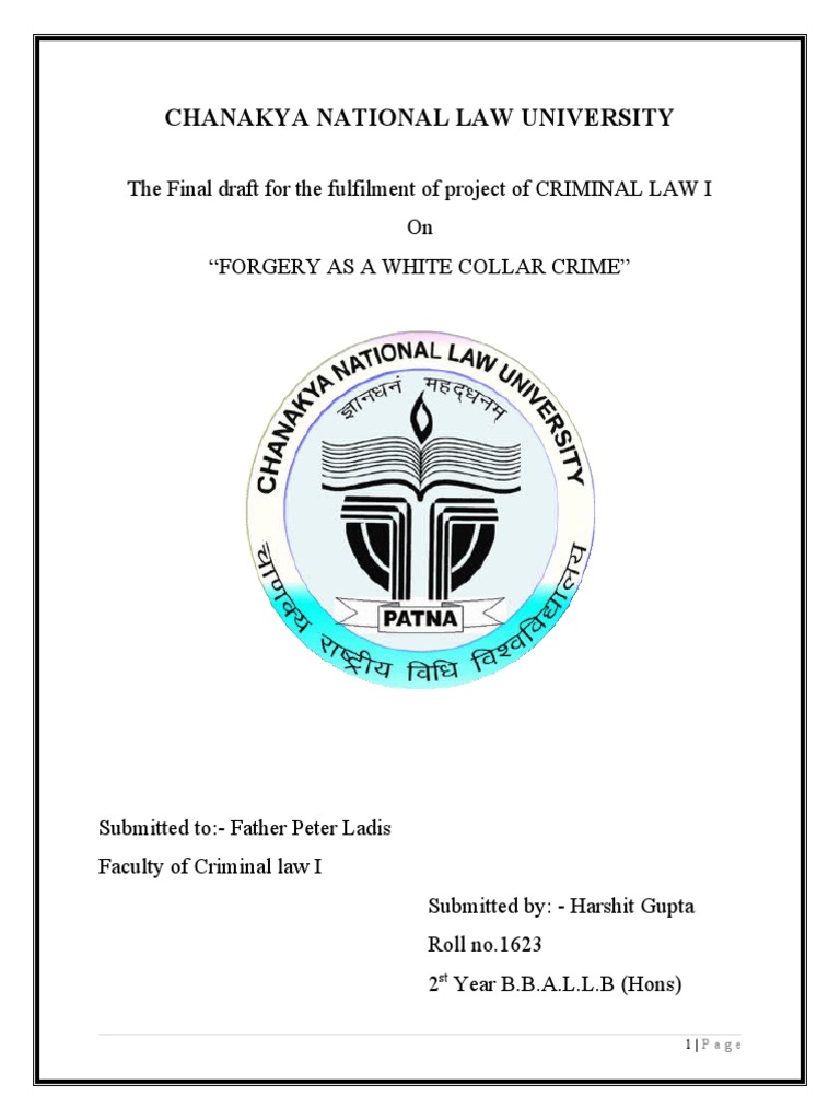Criminal Law I Final | PDF | Forgery | Authentication