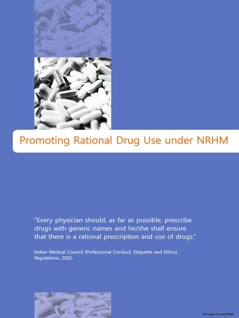 Promoting Rational Drug Use Under NRHM Promoting Rational Drug Use Under NRHM | PDF | Generic ...