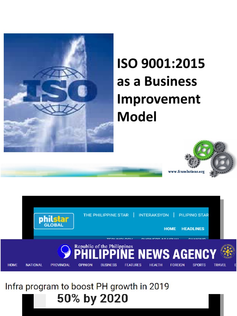 ISO 9001:2015 As A Business Improvement Model | PDF | Iso 9000 | Business