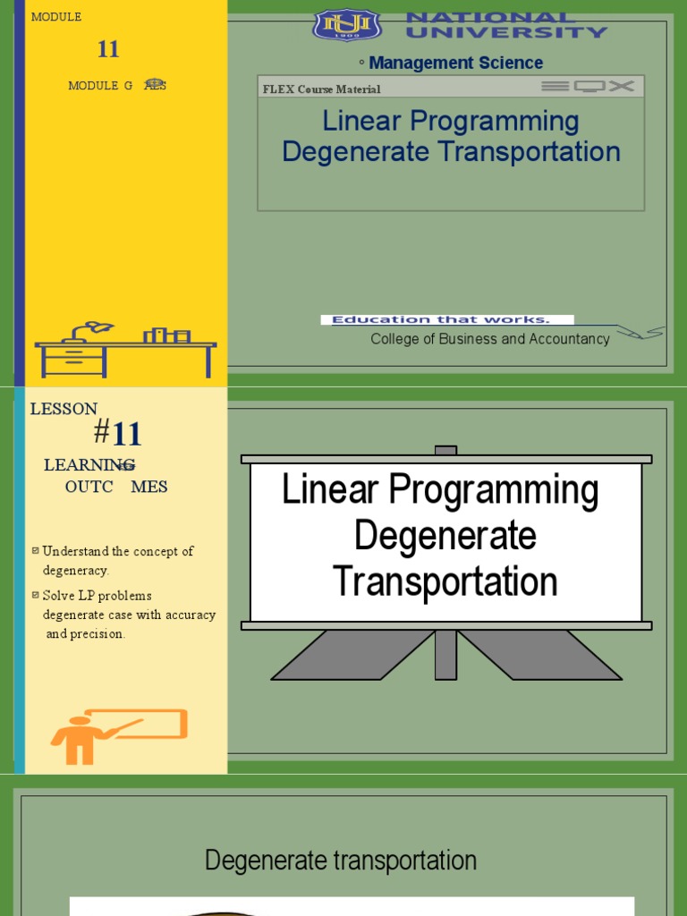 Degenerate Transportation | PDF | Linear Programming | Applied Mathematics