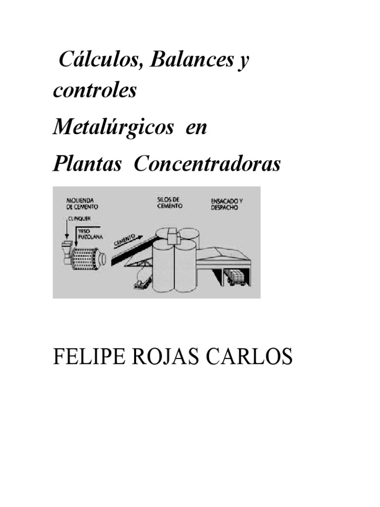 Cálculos Metalurgicos | PDF
